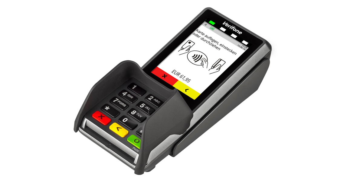 Verifone P400: Modernes leistungsstarkes Zahlungsterminal kaufen - Ec ...